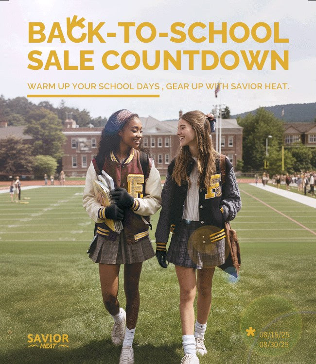 Back-to-School Must-Have: Warm Heated Apparel | SAVIOR HEAT – Savior Heat Official® Store